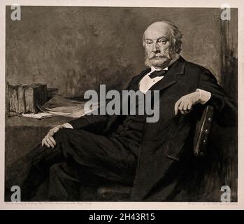 John William Strutt, 3rd Baron Rayleigh, British scientist, 1899 ...