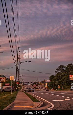 Atlanta, Ga / USA - 07 13 20: Georgia State digital sign and logo at ...