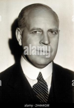 Sir Philip Henry Manson-Bahr. Photograph by Reprograph Studio, 1930 ...