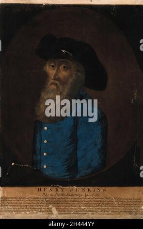 HENRY JENKINS AGED 169 Stock Photo - Alamy