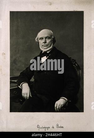 Jean-Louis-Armand Quatrefages de Breau, French naturalist: his statue ...