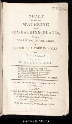Health resorts & watering places - Historical Medical Illustration ...