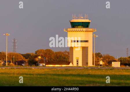 New Control Tower at Southend Airport Stock Photo - Alamy