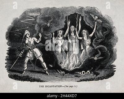 The Three Witches from Shakespeares Macbeth by Daniel Gardner, 1775 ...