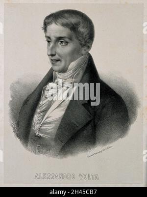 Alessandro Giuseppe Antonio Anastasio Volta (1745-1827). Italian ...