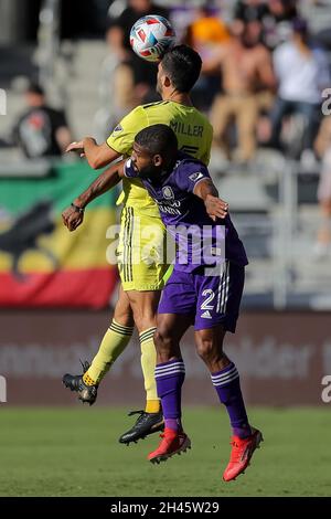 Nashville SC defender Eric Miller against the Seattle Sounders during ...