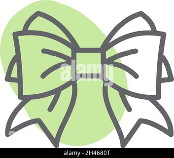 Banner, ribbon, bow illustration with blank and empty space - stock ...