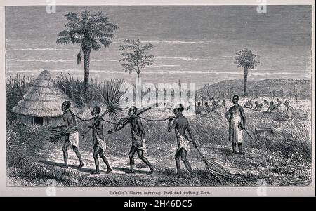 SLAVES IN THE EAST Stock Photo - Alamy