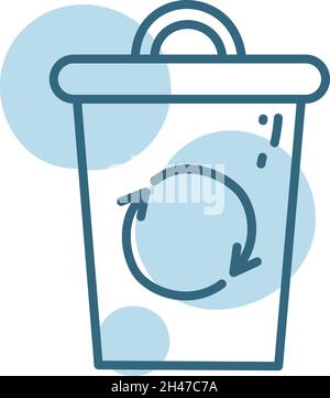 Do not litter flat icon isolated on white background. Keep it clean ...