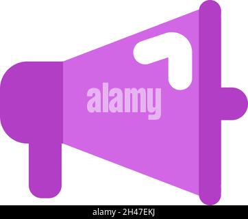 megaphone vector icon modern illustration Stock Vector Image & Art - Alamy