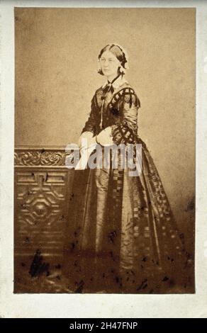 Florence Nightingale. Photograph by H. Lenthall Stock Photo - Alamy