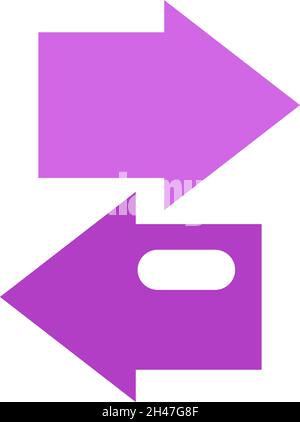 Arrows vector icon. Modern vector illustration concepts. Easy to edit ...