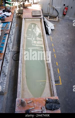 Denny ship model experimental tank in Dumbarton used for testing the ...