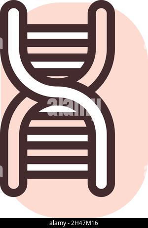 Dna vector icon. Modern vector illustration concepts. Easy to edit and ...