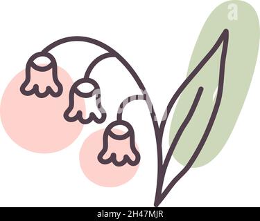 pink flowers garden Stock Vector Image & Art - Alamy