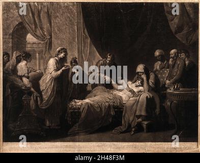 Erasistratus, a physician, realising that Antiochus's (son of Seleucus ...