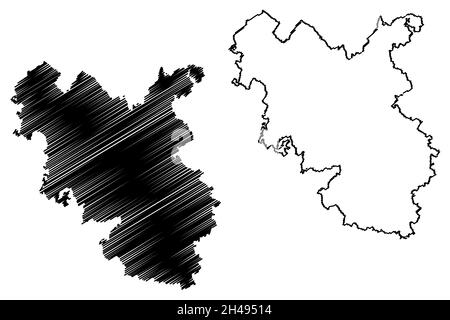 Sagar district (Madhya Pradesh State, Sagar division, Republic of India ...