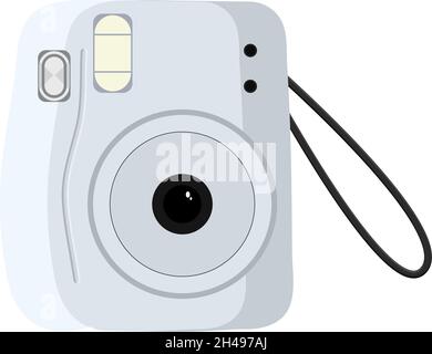 Disposable camera, illustration, vector on a white background Stock ...