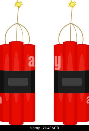 dynamite tnt cartoon vector illustration Stock Vector Image & Art - Alamy
