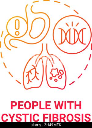 Cystic fibrosis concept icon Stock Vector Image & Art - Alamy