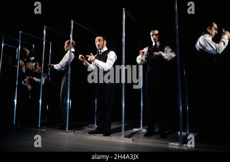 Antony Sher (Joseph K) in THE TRIAL by Kafka at the Lyttelton Theatre ...