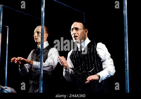 Antony Sher (Joseph K) in THE TRIAL by Kafka at the Lyttelton Theatre ...