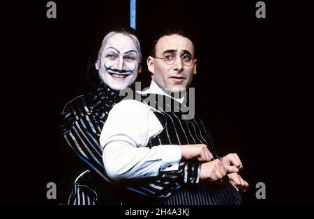 l-r: Steven Berkoff (Titorelli), Antony Sher (Joseph K) in THE TRIAL by ...