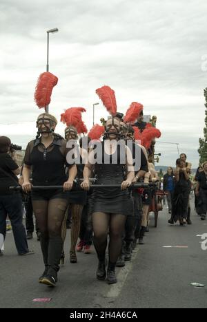 Vienna, Austria. July 3, 2010. Rainbow parade 2010 in Vienna Stock ...