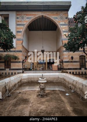 Azm Palace Damascus Syria Stock Photo - Alamy