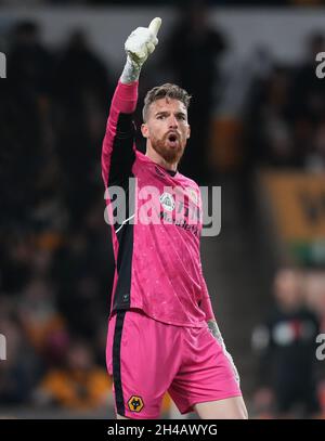 Wolverhampton Wanderers goalkeeper Jose Sa during the Premier League ...