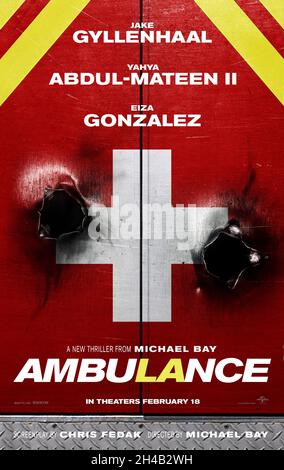 AMBULANCE, 2022. © Universal Pictures / Courtesy Everett Collection ...