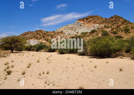 Marble quarry southwest of Karibib (at road D1952), Jonathan Palisandro ...