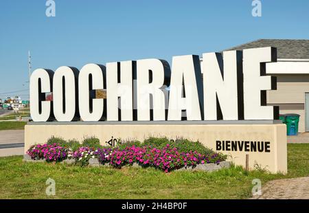 Cochrane is a town in Northeastern Ontario Canada and home to the polar ...