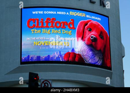 CLIFFORD THE BIG RED DOG, US poster, center: Clifford, 2021 ...