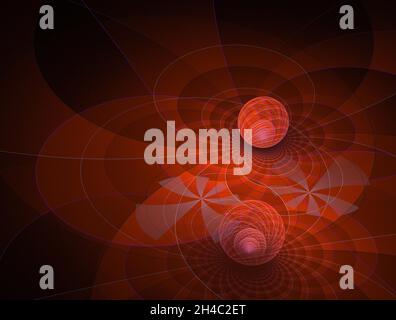 Imaginatory lush fractal texture image abstract background Stock Photo ...