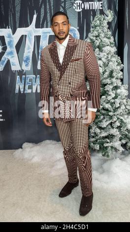 Actor Alano Miller attends the world premiere of the Showtime drama ...
