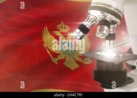 microbiology development concept, object 3D illustration - laboratory ...