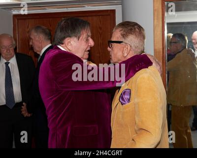 Barry Humphries & Nicky Haslam at the Oldie of the Year Awards 2021 ...