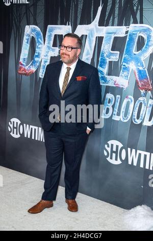 Actor Michael Cyril Creighton attends the world premiere of the ...