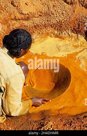 Mine city of Ilakaka, Sapphire kingdom, Madagascar, Africa Stock Photo ...