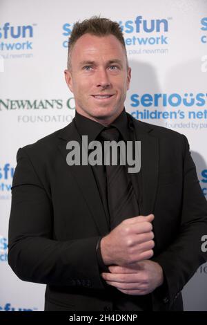 Professional dancer James Jordan attends the Serious Fun Children's ...