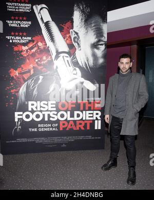 Model and DJ Jay Camilleri attending the world premiere Rise of the ...
