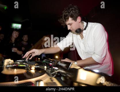 Jamie xx performs at LN-CC, Hackney, east London, for War Child ...