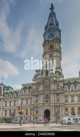 Philadelphia City Hall is at the geographic center of Philadelphia, and ...