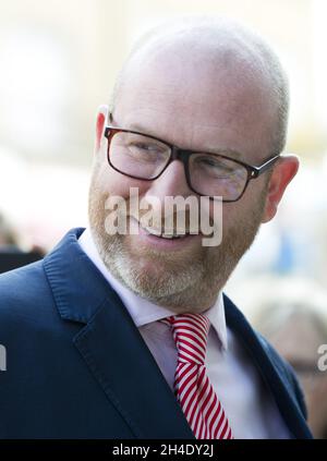 Elm Park, East London. UK. 20 May 2017 - UKIP leader Paul Nuttall ...
