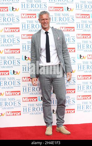 Mark Foster attending the NHS Heroes Awards at the Hilton Hotel in ...