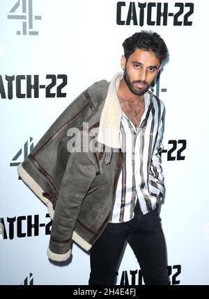 Murad Merali attending the Catch-22 UK Premiere, held at VUE Cinema ...