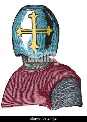 13th Century Great Helm Stock Photo - Alamy