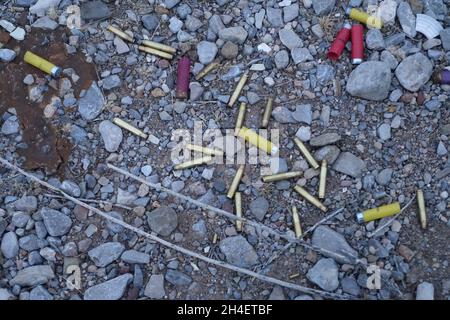 Impromptu gun ranges bring garbage Stock Photo - Alamy