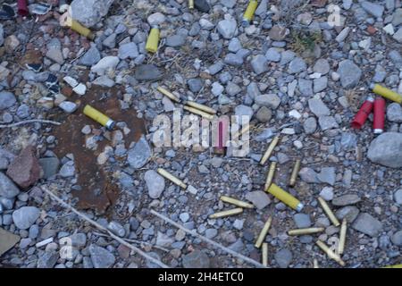 Impromptu gun ranges bring garbage Stock Photo - Alamy